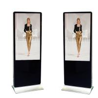 China 65 Inch Floor Standing Back-to-Back Kiosk 4K Commercial Display 500 cd/m2 for sale