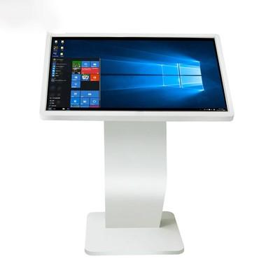 China 43 Inch UHD 3840x2160 Touch Screen Monitor Freestanding Kiosk 500cd/m2 for sale