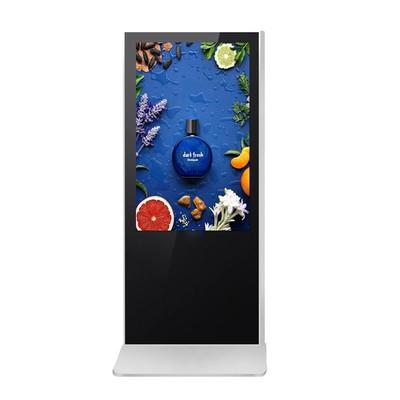 China 65 Inch Freestanding Digital Signage Touchscreen Kiosk 3840x2160 1000cd/m² for sale