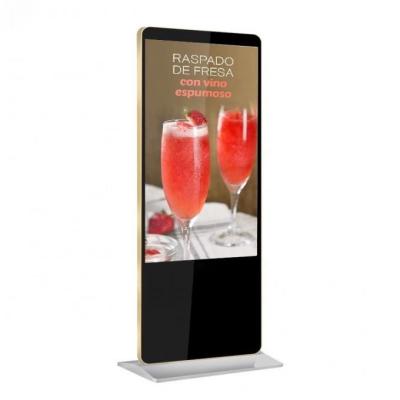 China 49 Inch Interactive IR Touch Screen Digital Poster Kiosk 1920x1080 FHD for sale