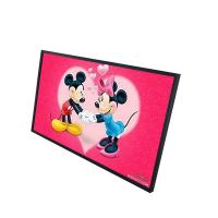 China 65 Inch 4K Digital Signage Monitor Touch Screen Super Slim 500cd/m2 High Brightness LCD Display for sale