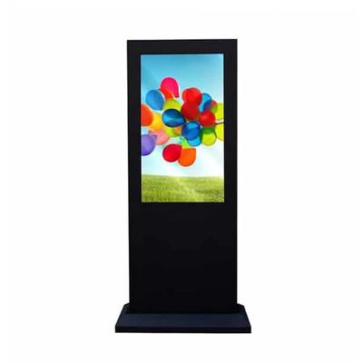 China 32 Inch Outdoor Digital Signage Floor Stand Display 4ms Response Time AC240V for sale