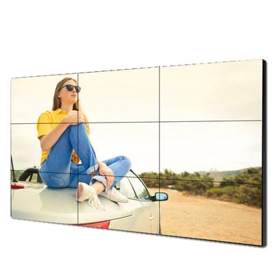 China 3.5mm High Brightness 4k Seamless LCD Screen Splicing 3x3 Ad Player for sale