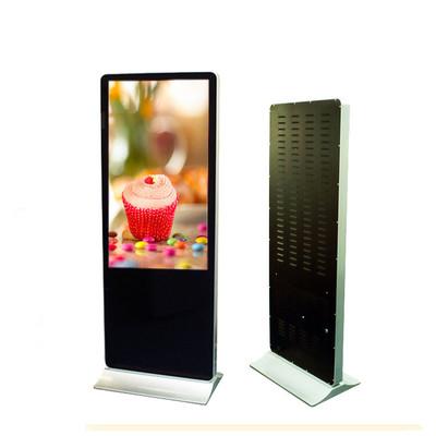 China 4K Embedded Android Digital Signage Kiosk Stand Alone 55 Inch Interactive Totem Standing Display for sale