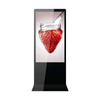 China 4K Floor Standing LCD Touch Screen Digital Poster Remote Control Advanced Advertising Poster for sale