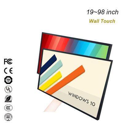 China 86'' Interactive Displays  Wall Mounted With Multi-Touch LED Back-lit Digital Whiteboard for sale