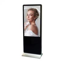 China Single Sided 55 Inch Flat Panel Displays Floor Standing For Portrait Kiosks for sale