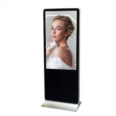 China Single Sided 55 Inch Flat Panel Displays Floor Standing For Portrait Kiosks for sale
