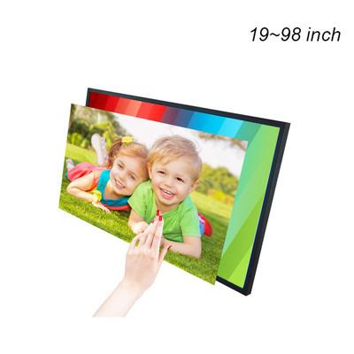 China 98 inch 500nit Advertising LCD Interactive Digital Display Board Information Monitor for sale