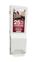 China 21.5 Inch Touchless Hand Sanitizer Dispenser Digital Signage Kiosk 1920x1080 for sale