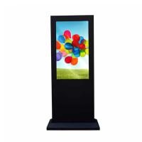 China 55 Inch Outdoor Floor Stand Kiosk LG Panel 3500 cd/m² High Brightness 3840x2160 for sale