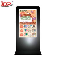 China 55 Inch Infrared Multi Touch Kiosk 1920x1080 Samsung Smart Signage Display for sale