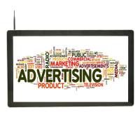China 27 Inch 450cd/m2 High Brightness Window Digital Signage Commercial TV Screen for Shopping Mall for sale