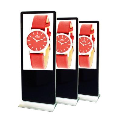 China 55 Inch 4K Digital Signage Display 500cd/m² Brightness Android WiFi IR Remote for sale