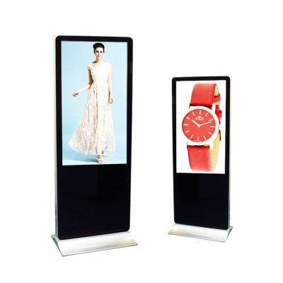 China 65 Inch Android Digital Signage Kiosk Freestanding UHD 3840x2160 LG LCD Panel 500nit for sale