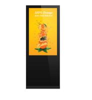 China 65 Inch 3840x2160P 8ms Touch Screen Monitor IP65 Waterproof Kiosk Android OS for sale