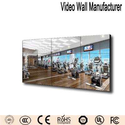 China 46 Inch 3x3 LCD Splicing Screen Wall Mounted 5.3mm Bezel 1920x1080 for sale