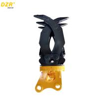 China Durable Excavator Thumb Grab Rotating Excavator Grab Double Cylinders For 5-36 Ton Excavator for sale