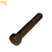 China High Strength Black Hex Head Bolts No.3t8580 Hot Punch For Excavator Undercarriage Parts for sale