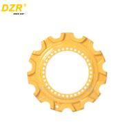 China Yellow Roller Chain Sprocket Steel Material CAT6020 For Undercarriage Parts for sale