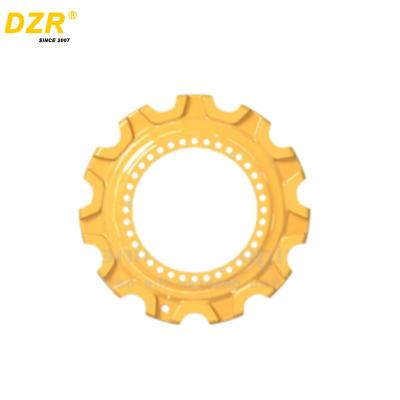China Yellow Roller Chain Sprocket Steel Material CAT6020 For Undercarriage Parts for sale