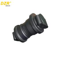 China Double Frangle Bottom Track Roller With Cylindrical Shape For Liebherr Excavator for sale