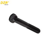 China Black High Tensile Galvanized Hex Bolts Stainless Steel Hex Head Bolts No.6V9667 For Excavator for sale