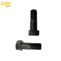 China Carbon Steel Hexagon Head Bolts Black No.3s8182 For Construction Machinery for sale