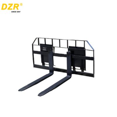 China Light Duty Skid Steer Pallet Forks 320mm Length For Excavator Undercarriage Parts for sale