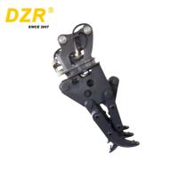 China High Efficiency Durable Excavator Hydraulic Cylinder Steel Grapple Suitable 7-30 Ton Excavator for sale