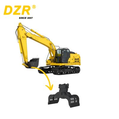 China High Quality Durable Construction Machinery Parts Excavator Demolition Sorting Grapple For 4-28ton Excavator for sale
