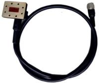 China Flexible Waveguide Cable WRD84 to WRD180 Coaxial Microwave Antenna Accessories 600mm Length for sale