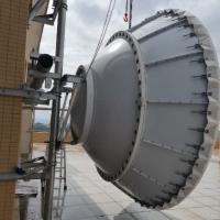 China 3.0m 10ft Ultra High XPD Dual Polarized Microwave Parabolic Antenna 4.2 GHz for sale