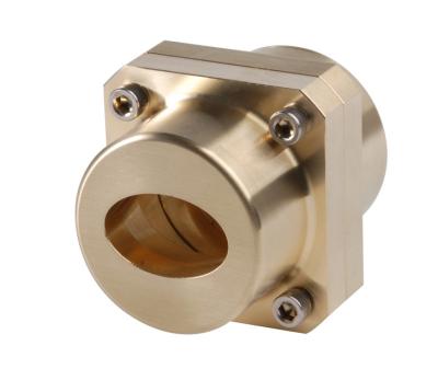 China Elliptical Waveguide Splice Kit Brass Pressurizable 0.01 dB Insertion Loss for sale