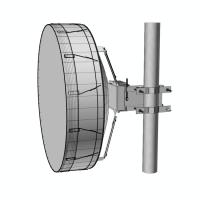 China 0.9m 3ft Microwave Parabolic Antenna 5.9-26.5GHz Dual Polarized High Gain for sale