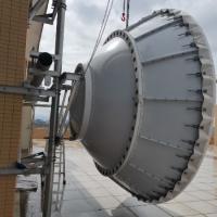China 3.7m/12ft Class 3 Dual Polarized 8.5 Ghz Parabolic Antenna for sale