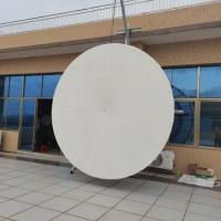 China 2.4m 8ft Class 3 Dual Polarized Microwave Parabolic Antenna 7.125 GHz High XPD for sale