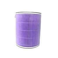 China Air Purifier HEPA Cylindrical Hepa Filter Replacement For Allergies PM2.5 for sale