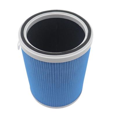 China Customized cylindrical carbon cloth activated carbon filters for formaldehyde removal for sale