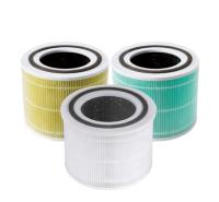 China Yellow household H13 HEPA carbon filters for LEVOIT Core 300 & 300S air purifiers for sale