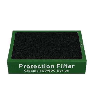 China pM2.5 Fiberglass True Hepa Activated Carbon Filter For Blueair 500 600 Series for sale