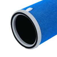 China Custom Cylindrical HEPA Filter with Activated Carbon for Desktop Air Purifiers for sale