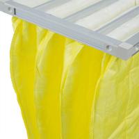 China Customized Air Pocket Hepa Filter Bags 24x24 For Pollen Dust Mite for sale