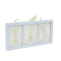 China Wholesale F8 Pocket Air Filter 364x172x175mm 21x3P Custom HVAC AHU Bag Filter for sale