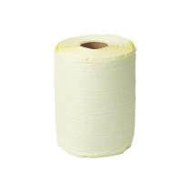 China Yellow Double-layer Pocket Filter Media Roll with F5-F6 Filtration for Industrial Filter Bags in Customizable Sizes for sale