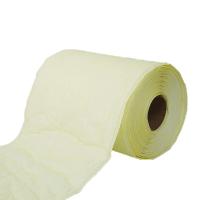 China F5-F6 Pocket Filter Media Roll Double-Layer Yellow Filter Media for Industrial Filter Bag Manufacturing for sale