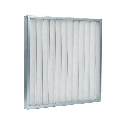 China HVAC G4 Primary Washable air Filter Panel Pleated Pre Filter Primary air Filter G4 for sale