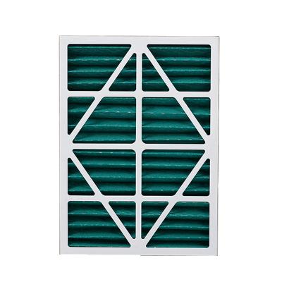 China Merv 4 6 8 11 12 13 16 MERV 11 AC HVAC Replacement Air Filter Pleated Panel Cardboard AC Filter for sale