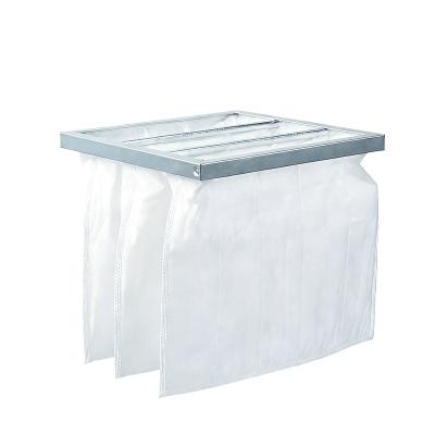 China Manufacturer Dust collection Aluminum Frame Pocket Filter Air clear Bag Filter for sale