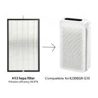 China H13 HEPA Air Filter Replacement Compatible With KJ300GR-G1E Purifier Aftermarket Filter HEPA Filter Supplier China for sale